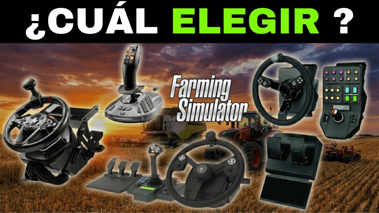 7 Mejores Joysticks, Volantes y Paneles para FARMING SIMULATOR 25 🚜 ...