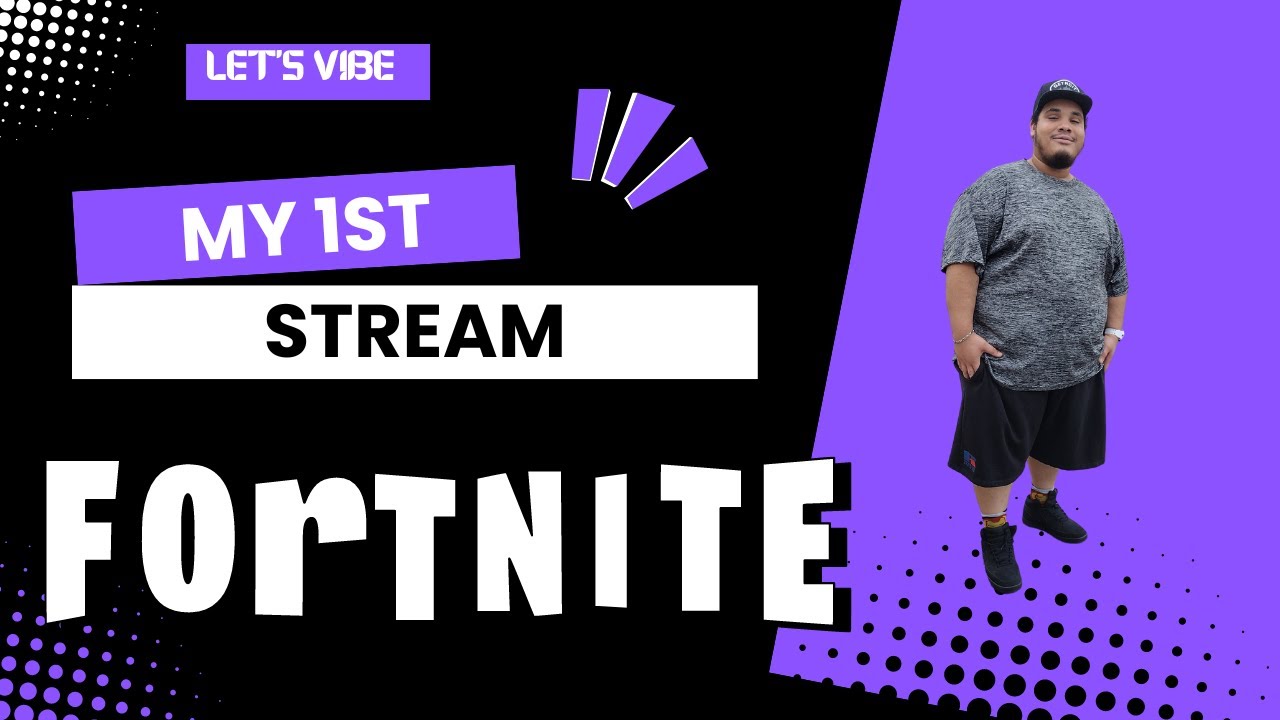 MY FIRST STREAM 🎮 #fortnite #stream #ps5 - YouTube