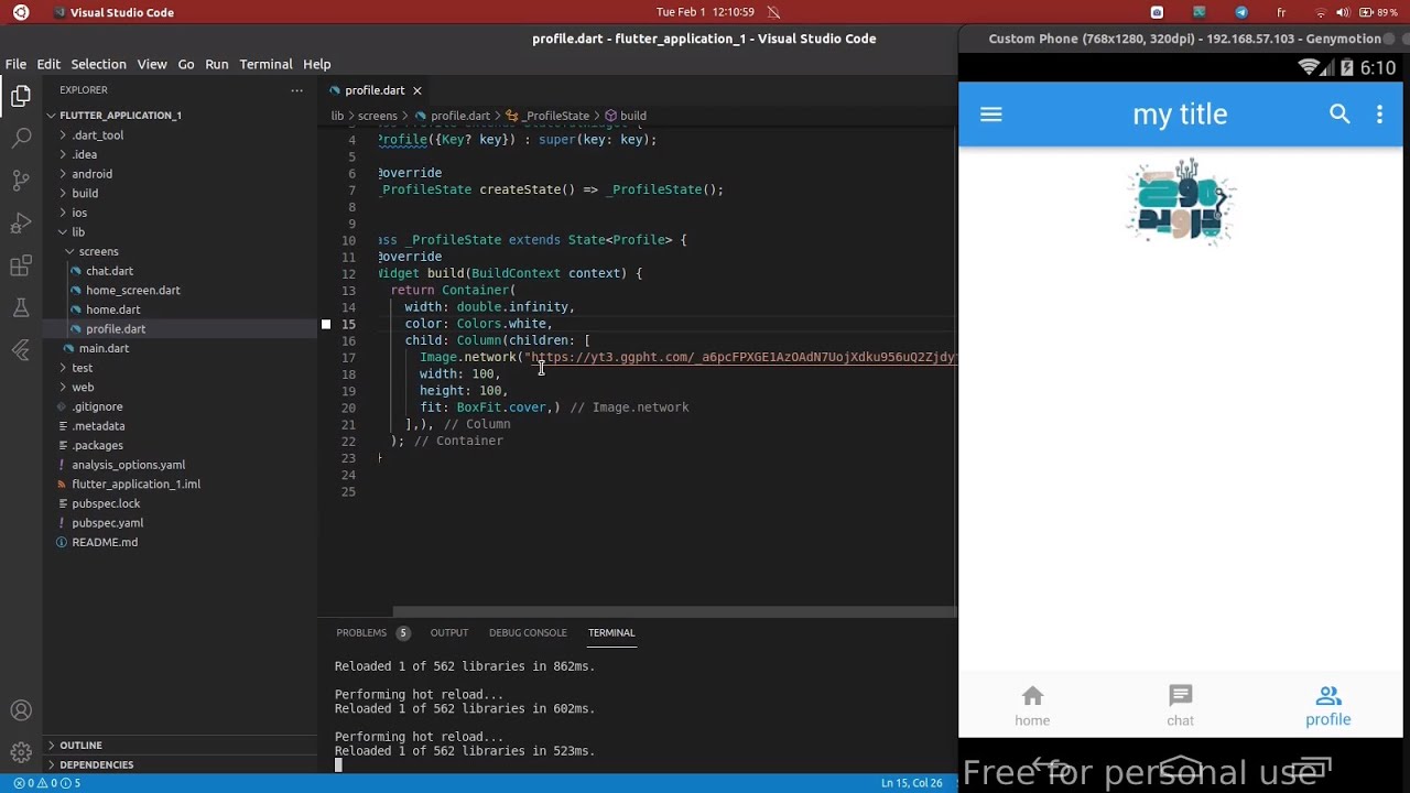 how to show image from url in flutter - YouTube