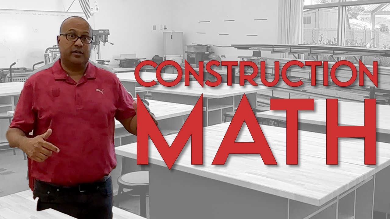 Construction Math at Mission Hills HIgh - YouTube