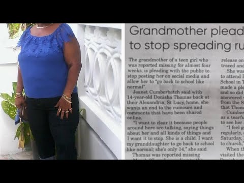 Jeanet Cumberbatch - Donisha Thomas - St Lucy, Barbados - YouTube