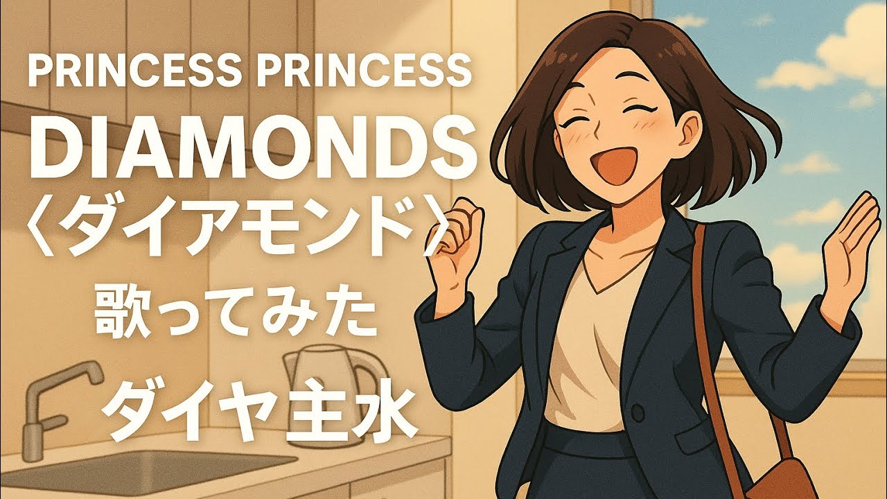 PRINCESS PRINCESS／DIAMONDS〈ダイアモンド〉【うたスキ動画】 - YouTube