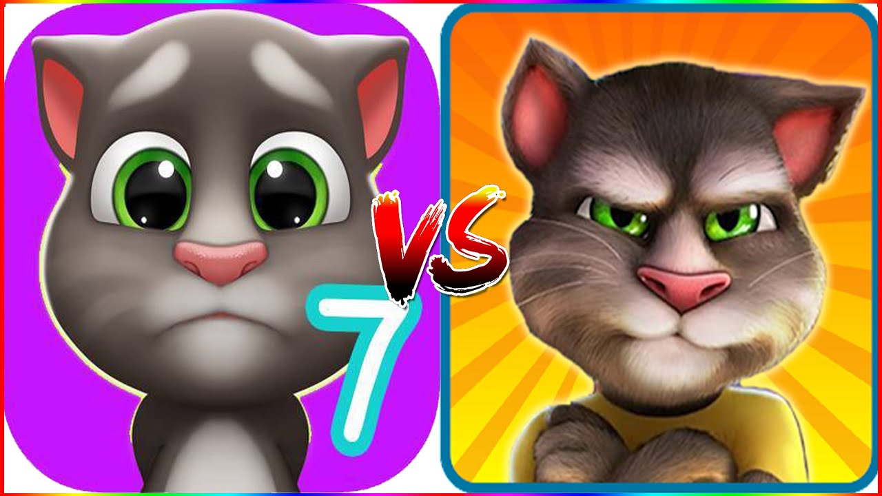My Talking Tom 6 vs My Talking Tom 2 | Android Gameplay New Update #43 ...