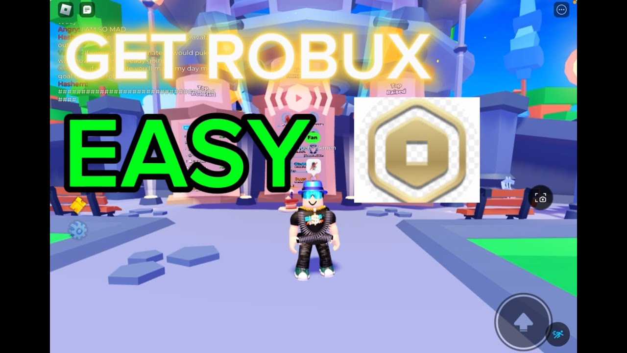 How To Get Robux EASY in PLS DONATE - YouTube