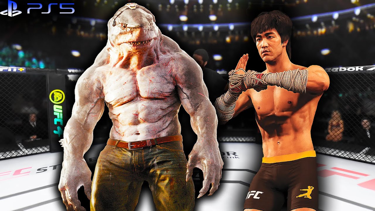 Bruce Lee vs. King Shark | EA Sports UFC 4 - YouTube