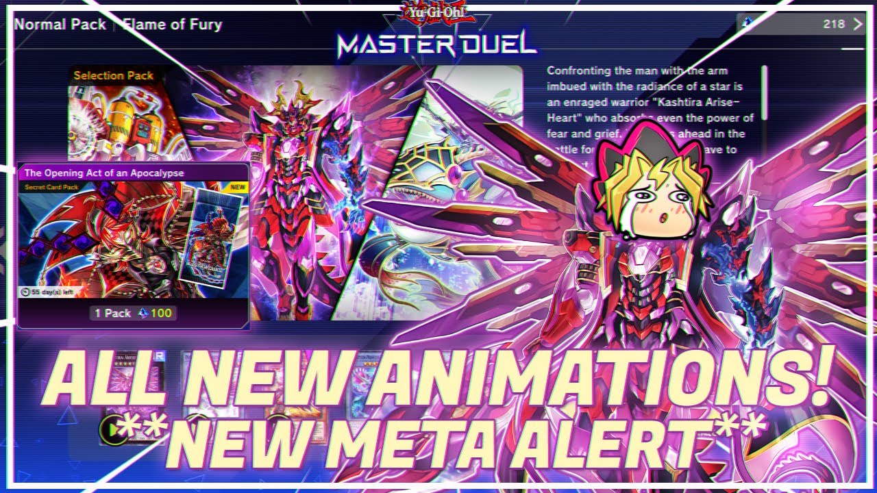 NEW MASTER DUEL ANIMATIONS! | KASHTIRA ARISE-HEART | Yu-Gi-Oh [Master ...