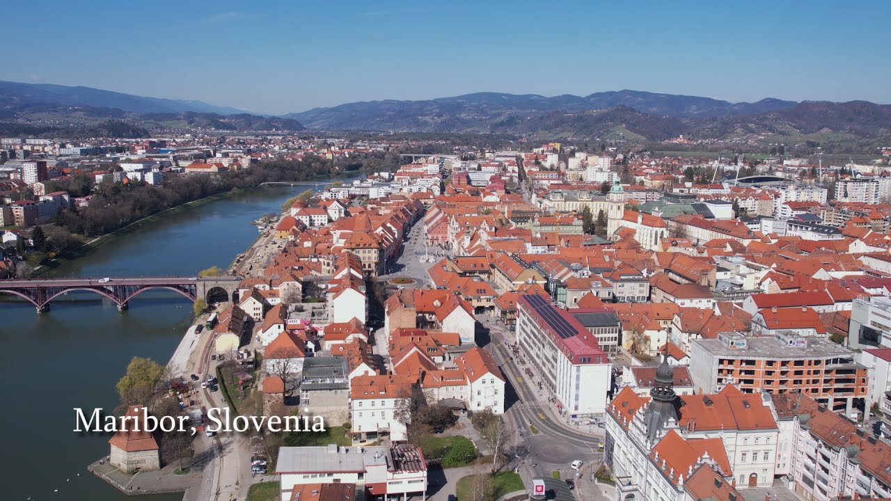 Maribor, Slovenia, Aerial Views, Drone Shots - YouTube