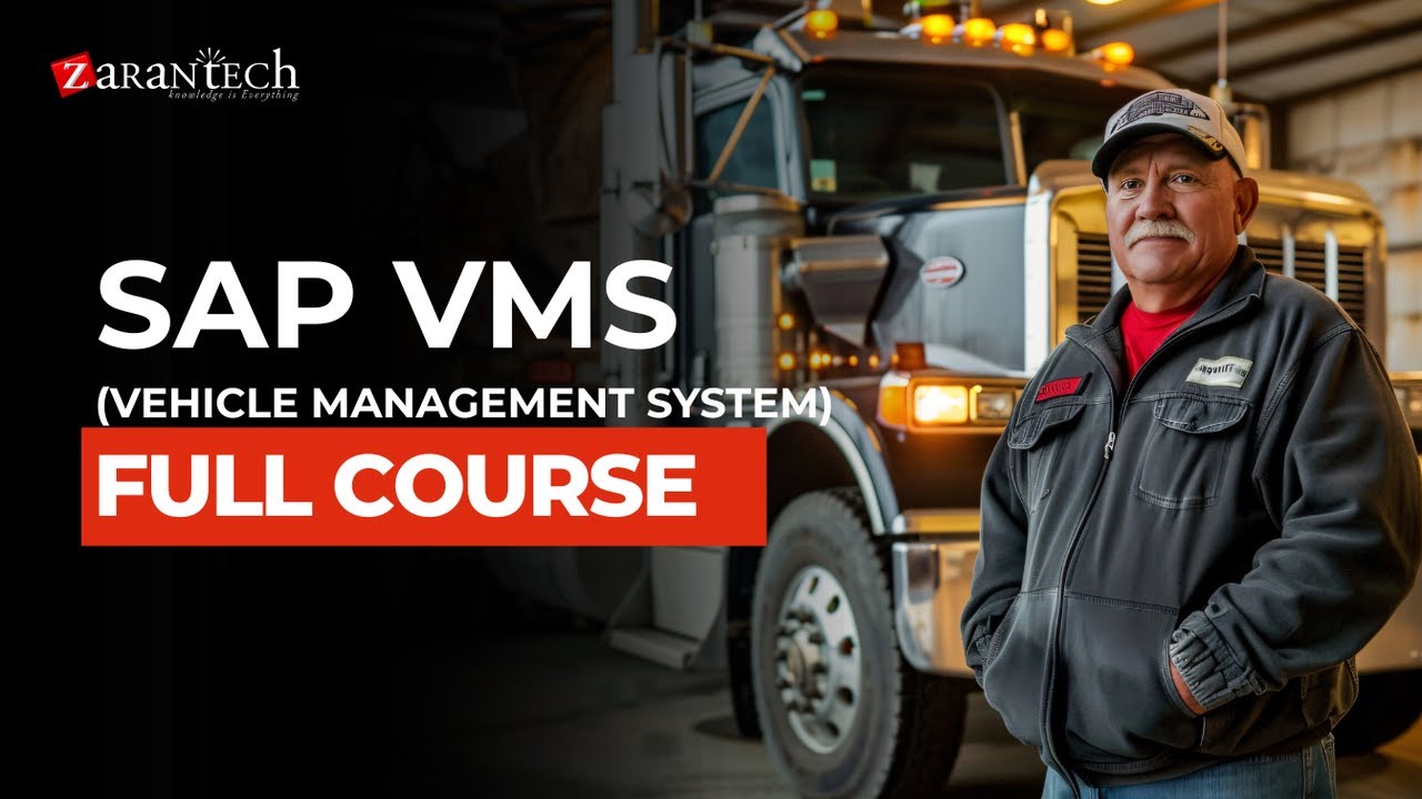 SAP VMS (Vehicle Management System) Full Course | ZaranTech - YouTube