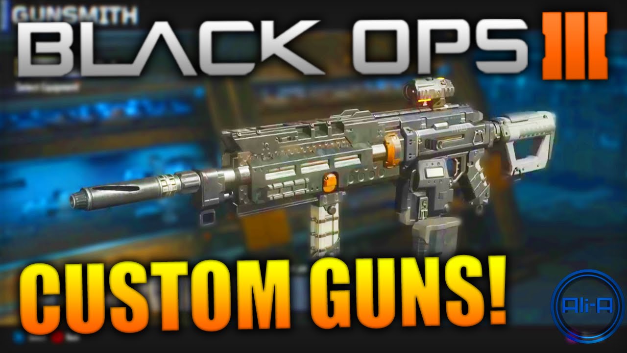 Call of Duty: Black Ops 3 "GUNSMITH" - Custom Gun Design! (COD BO3 ...