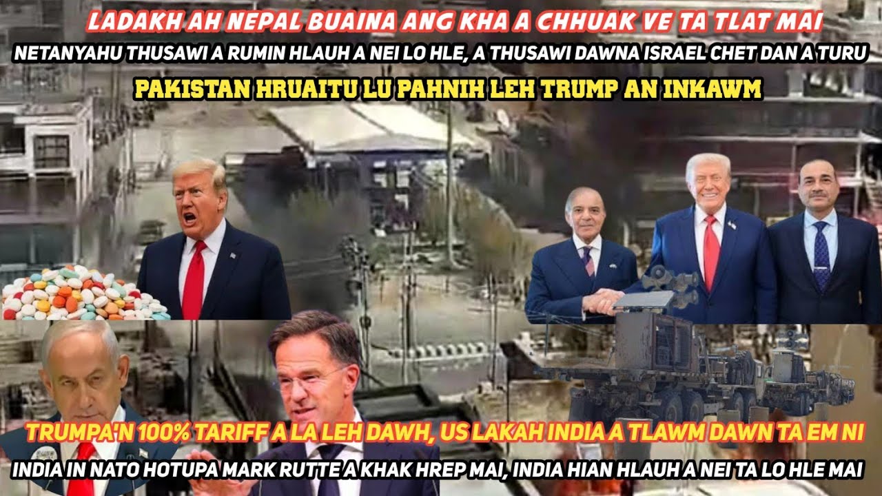 Netanyahu thusawi a rum hle,a thusawi dawna an chetdan a turu hle, US ...