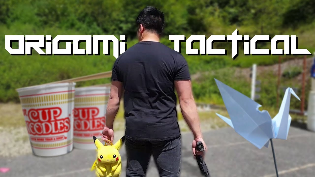 ORIGAMI TACTICAL! (Anime-Style Gun Shooting Techniques) - YouTube
