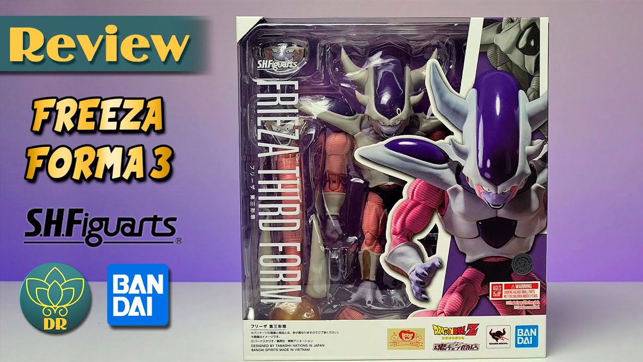 FREEZA FORMA 3 S.H.Figuarts Review BR - YouTube