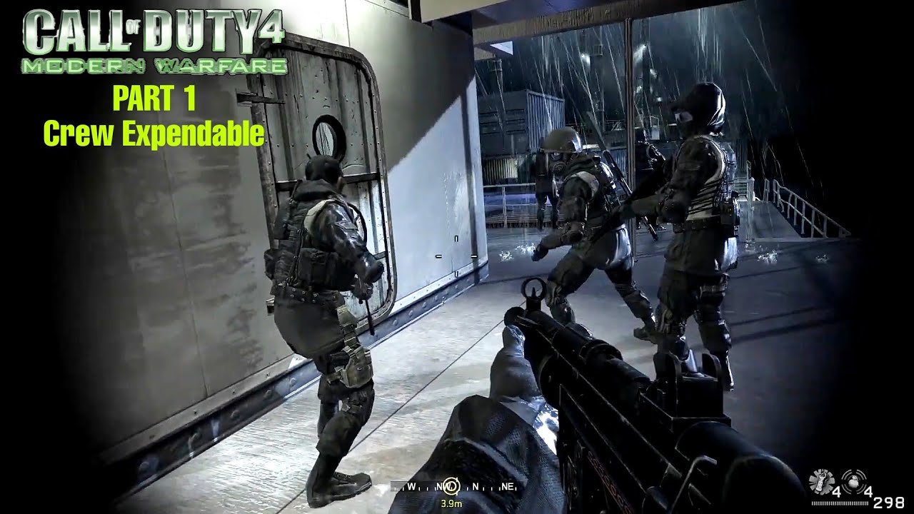 Call Of Duty 4: Modern Warfare Campaign Part 1 Prolog Act Crew ...