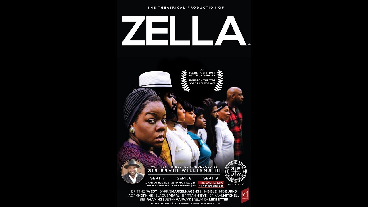 Zella Written/Directed & Produced by Sir Ervin Williams III - YouTube