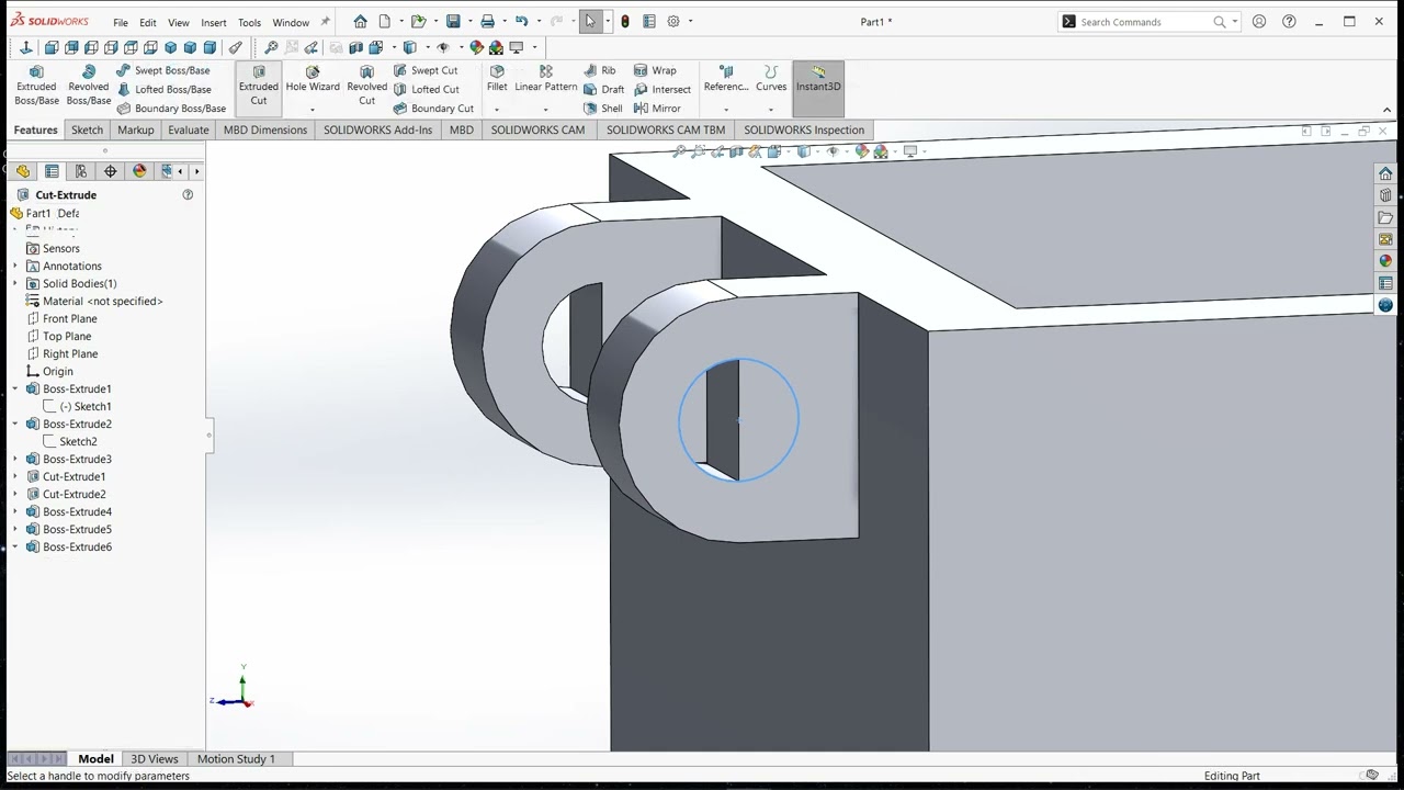 designing, modifying a medical equipment in solidworks part 9 - YouTube