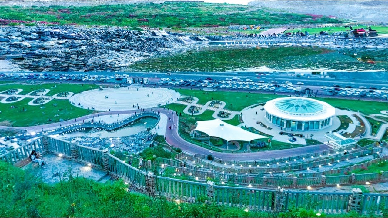 Hanging Garden Kalba Sharjah - YouTube