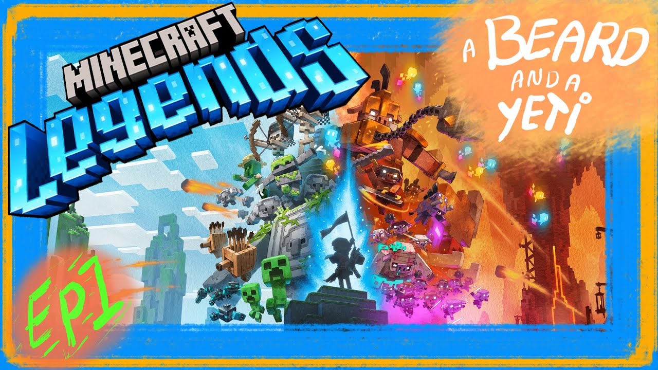 Minecraft Legends, Some Blue Guys Guide Us Into A New Adventure! - Ep1 ...