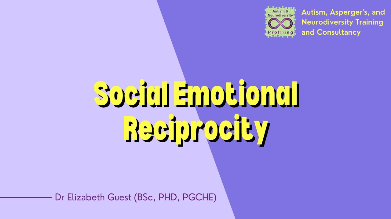 Social Emotional Reciprocity - YouTube