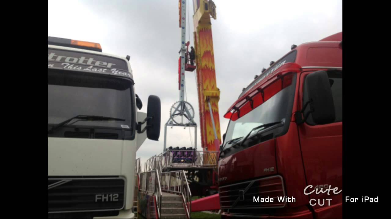 Epsom Derby FunFair Build Up 2013 - YouTube