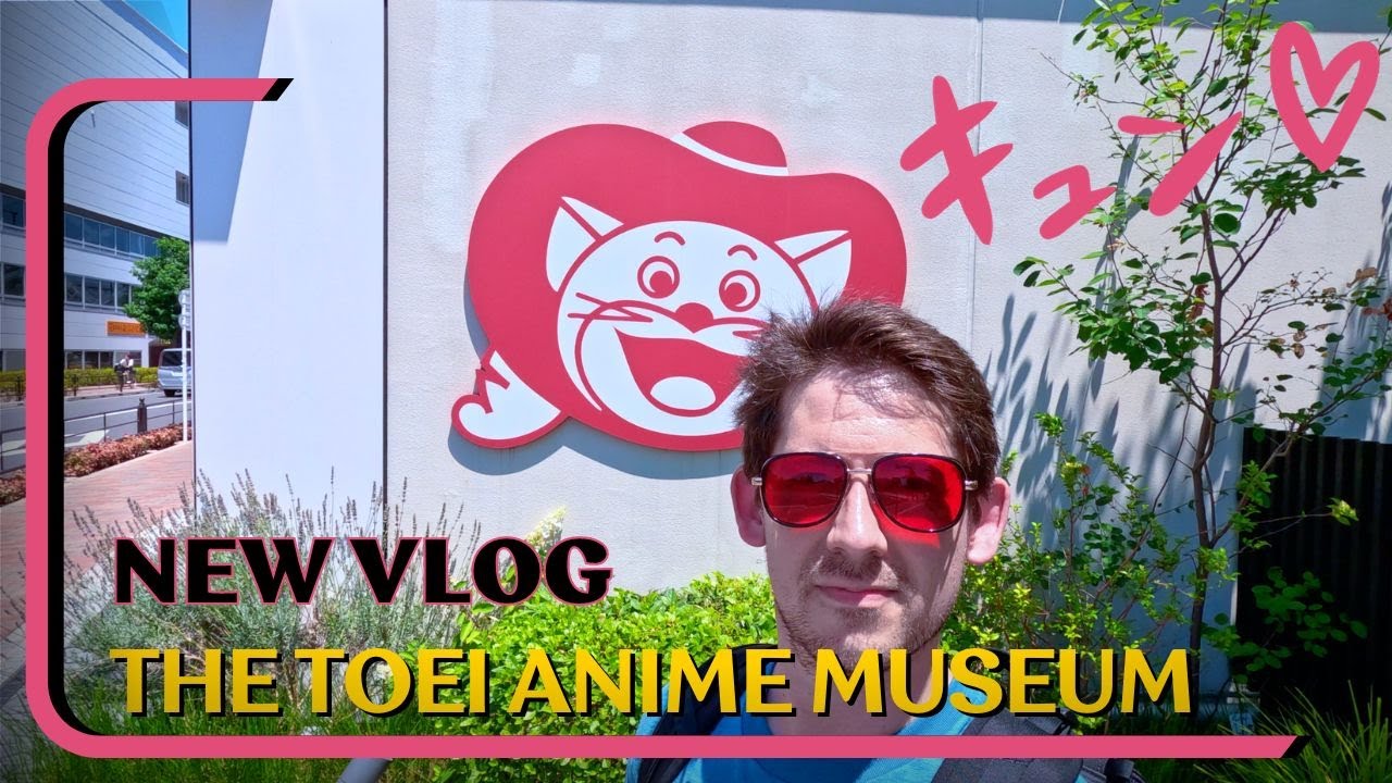 I Went to the TOEI ANIME MUSEUM! - 5K - YouTube