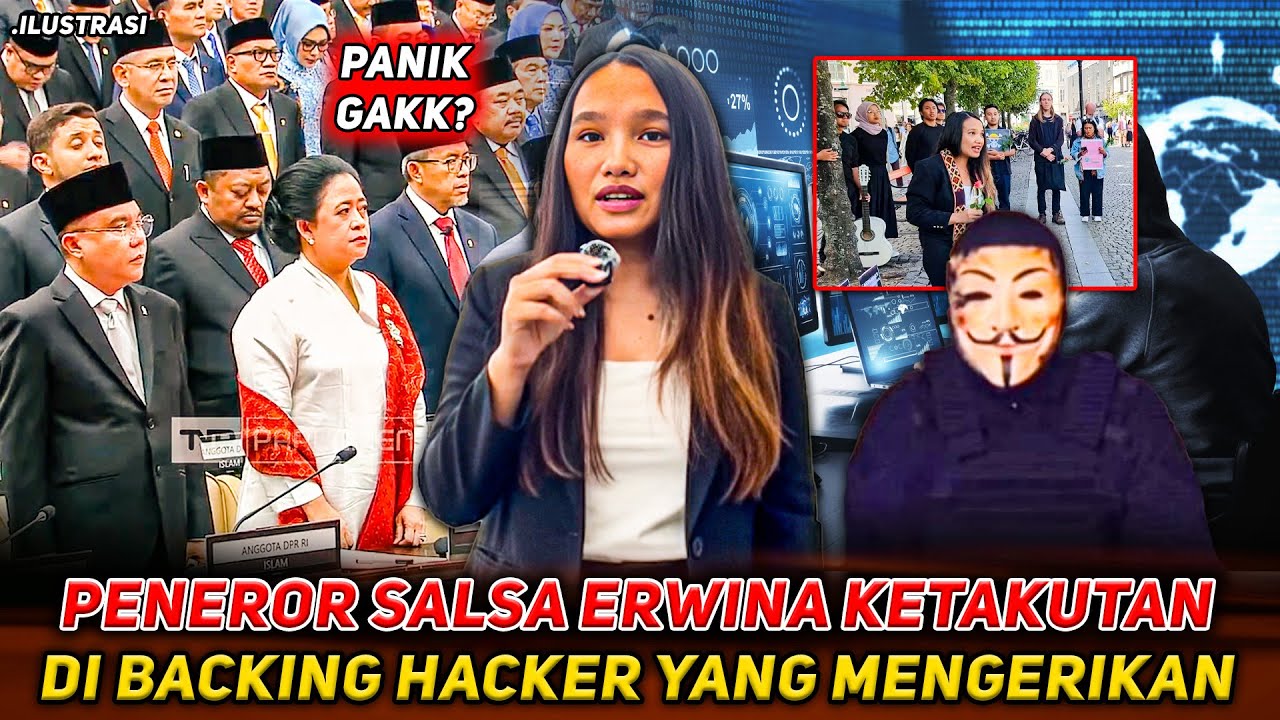 PENEROR SALSA ERWINA KETAKUTAN ‼️ HACKER ANONYMOUS INDONESIA TURUN TANGAN 🔥BLACK PHANTOM LUMPUH ...