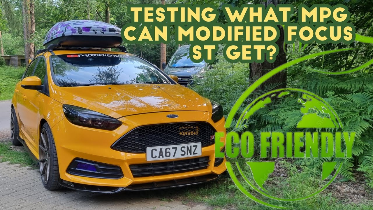 IS A MODIFIED Ford Focus ST petrol economy friendly MPG TESING - YouTube