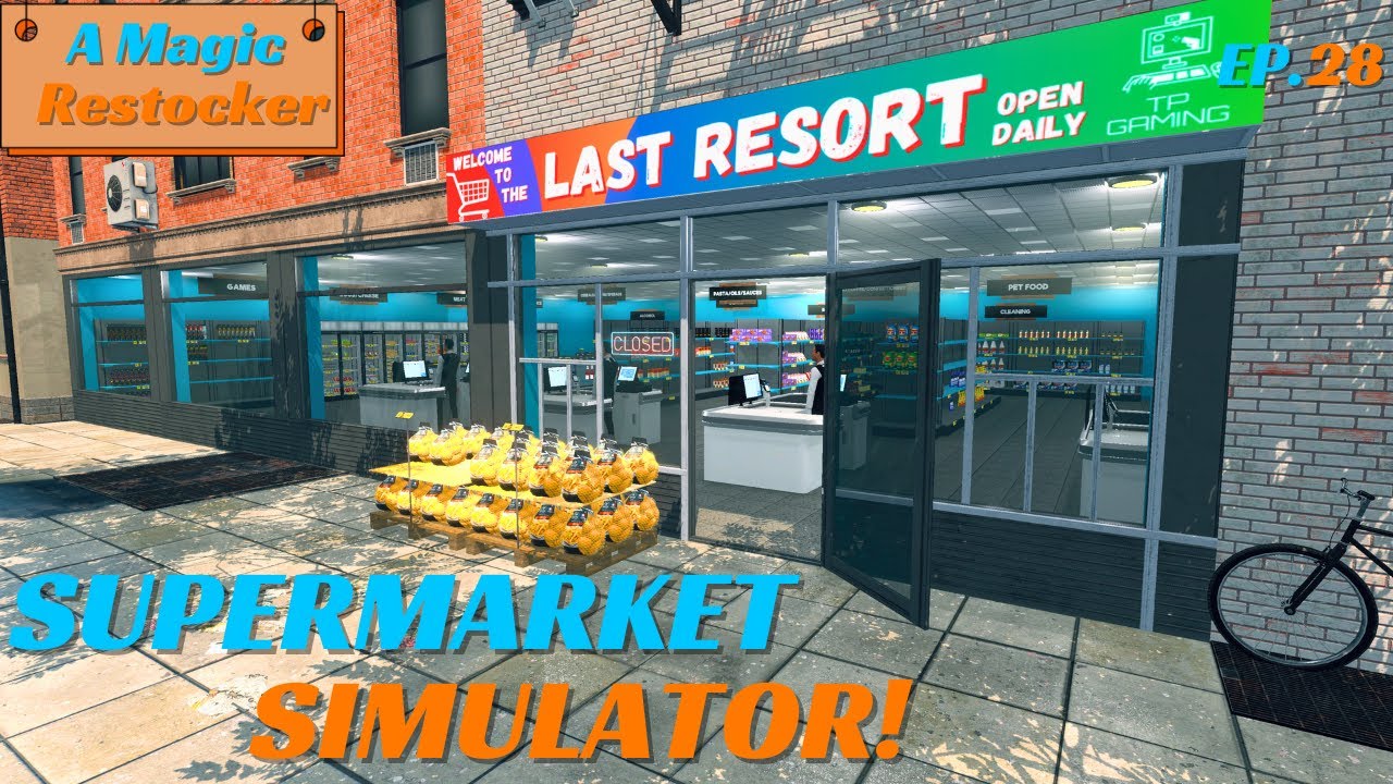 My Restocker Wants To Show You His Magic Trick. Supermarket Simulator ...