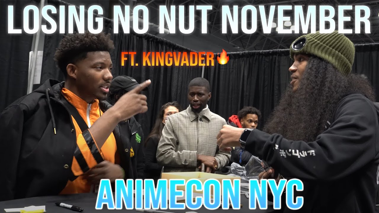 Losing No Nut November in AnimeCon NYC 2022 - YouTube