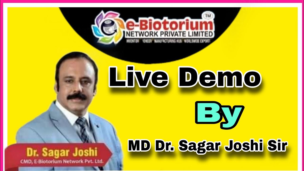 || Ebiotorium bio magnetic matress live demo by Dr. Sagar Joshi Sir ...