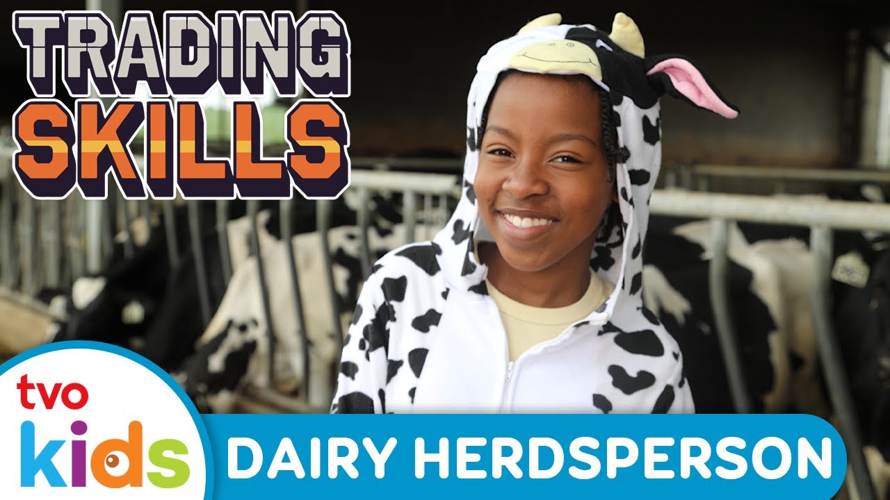 Dairy Herdsperson 🐄 Milk Cows| 🛠️ TRADING SKILLS | Future Jobs For Kids ...