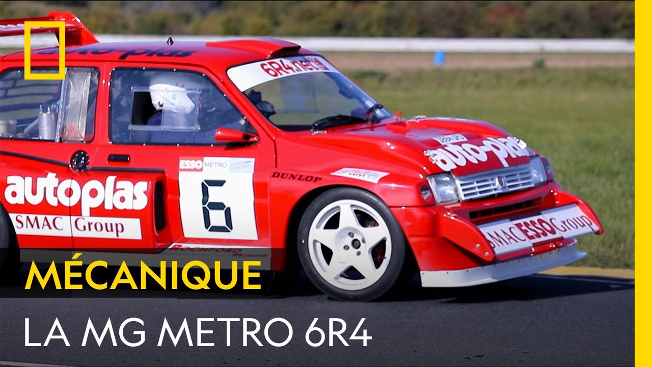 La 6R4 : une superbe voiture de rallye britannique - YouTube