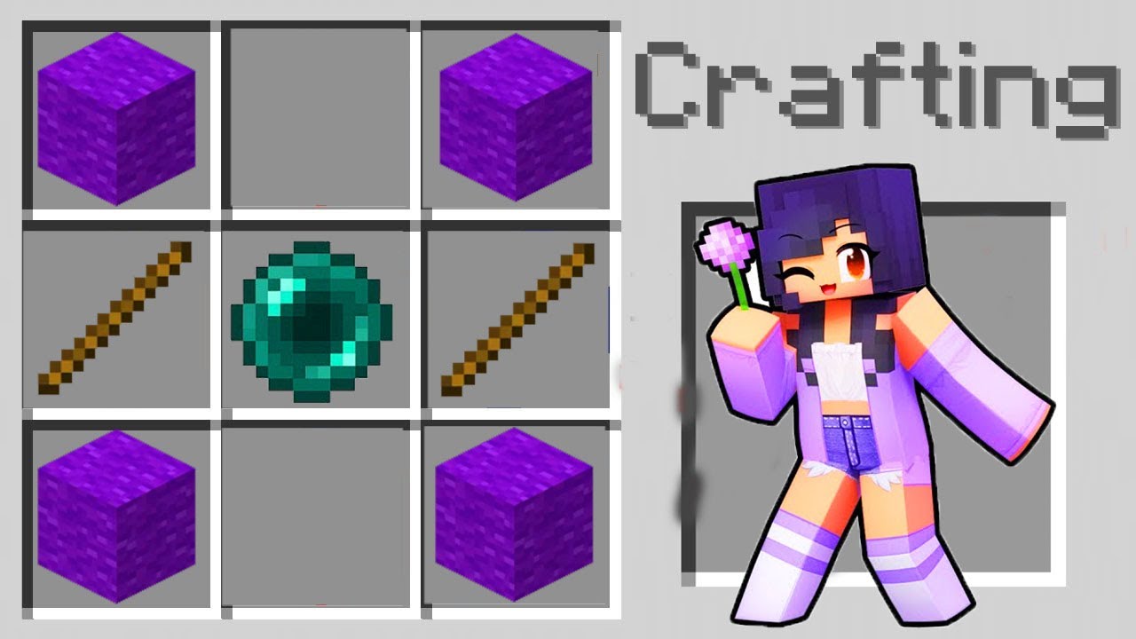 Minecraft HOW TO CRAFT : APHMAU - YouTube