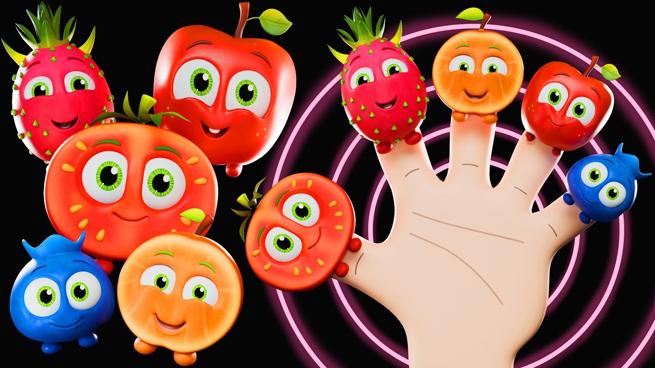 Funky Fruits Baby Sensory: Kids Songs & Dance Compilation | Uplifting ...