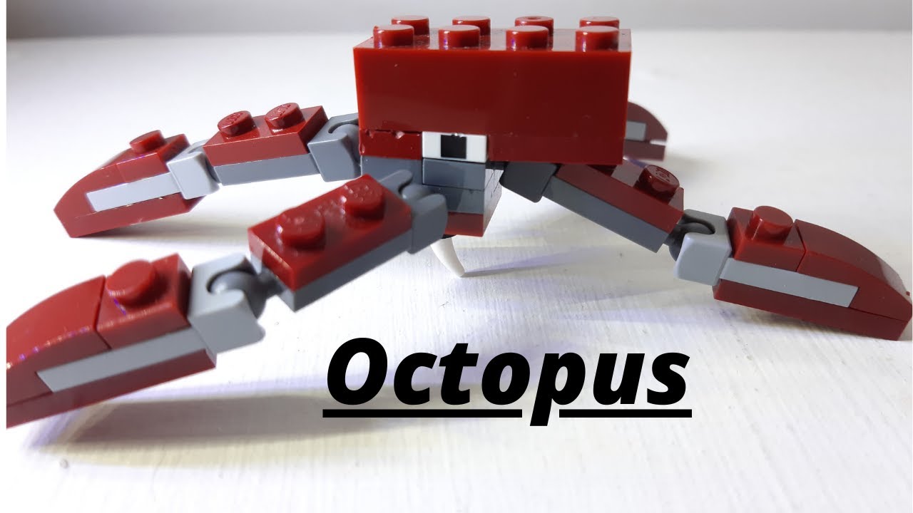 Building my small lego octopus - YouTube