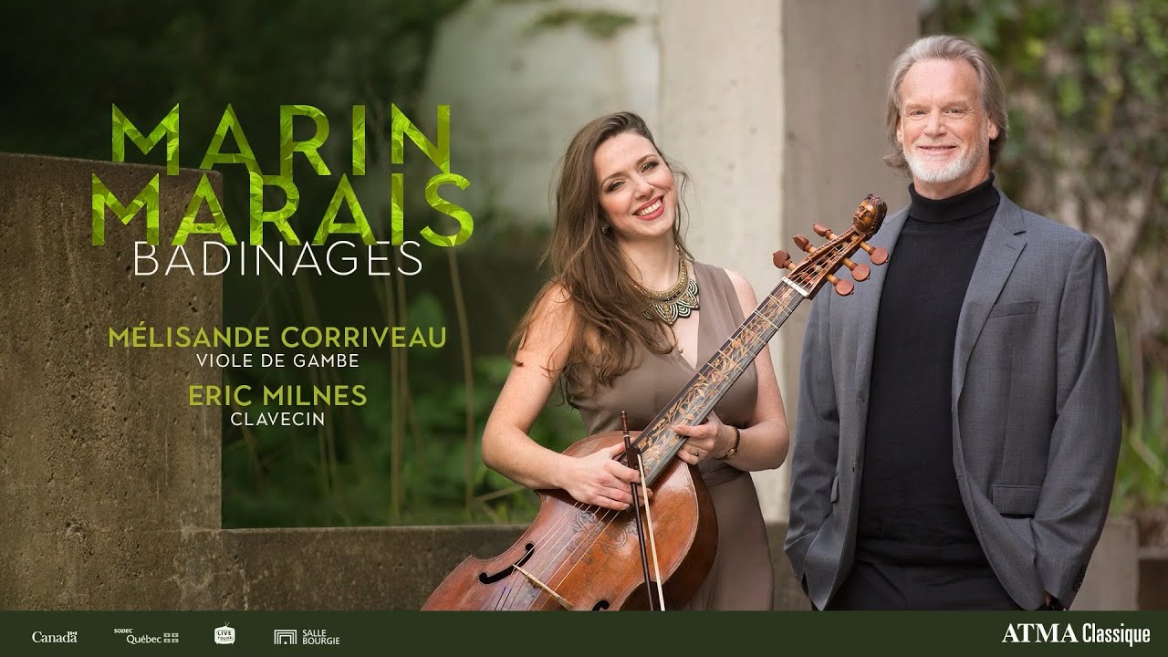 Marin Marais : L'Arabesque : Mélisande Corriveau & Eric Milnes - YouTube