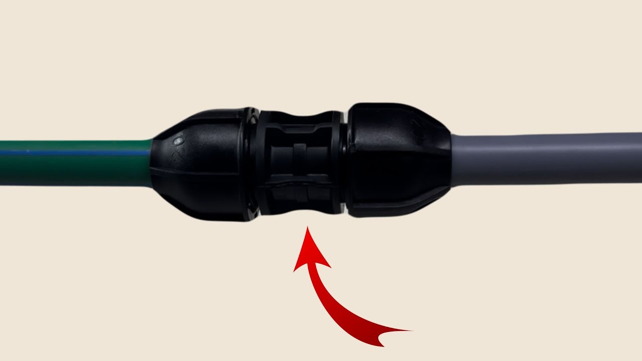 3 ways to connect PVC water pipes, with HDPE pipes, with PPN pipes that ...