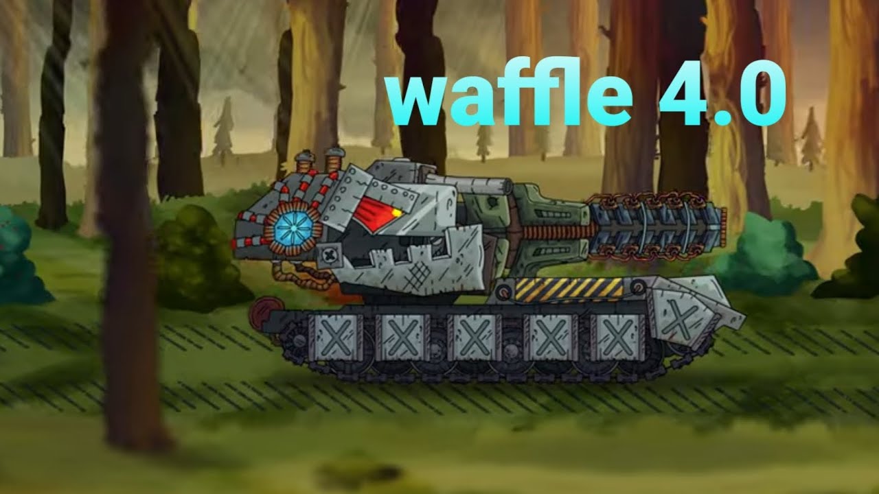 Super tank rumble.make Waffle 4.0 from gerand. - YouTube