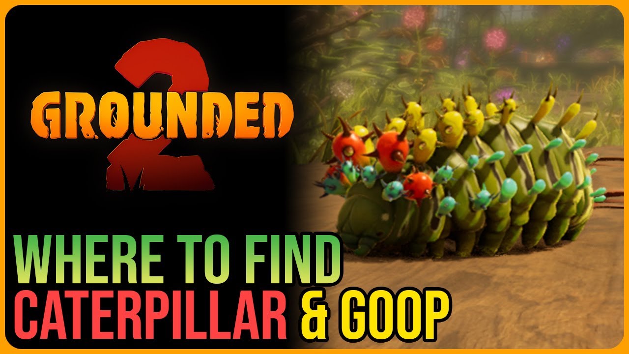 Caterpillar Location – Grounded 2 – How to Get Caterpillar Goop - YouTube