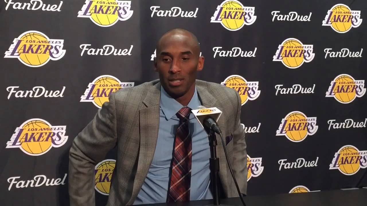Watch Kobe Bryant announce his retirement, Part 1 - YouTube