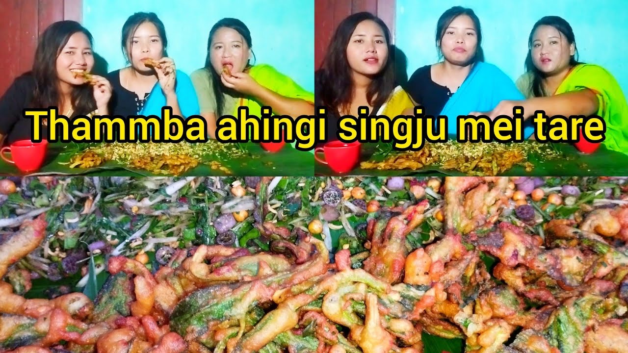 Singju bora nungthin waigi changanga|| singju mukbang manipuri|| - YouTube