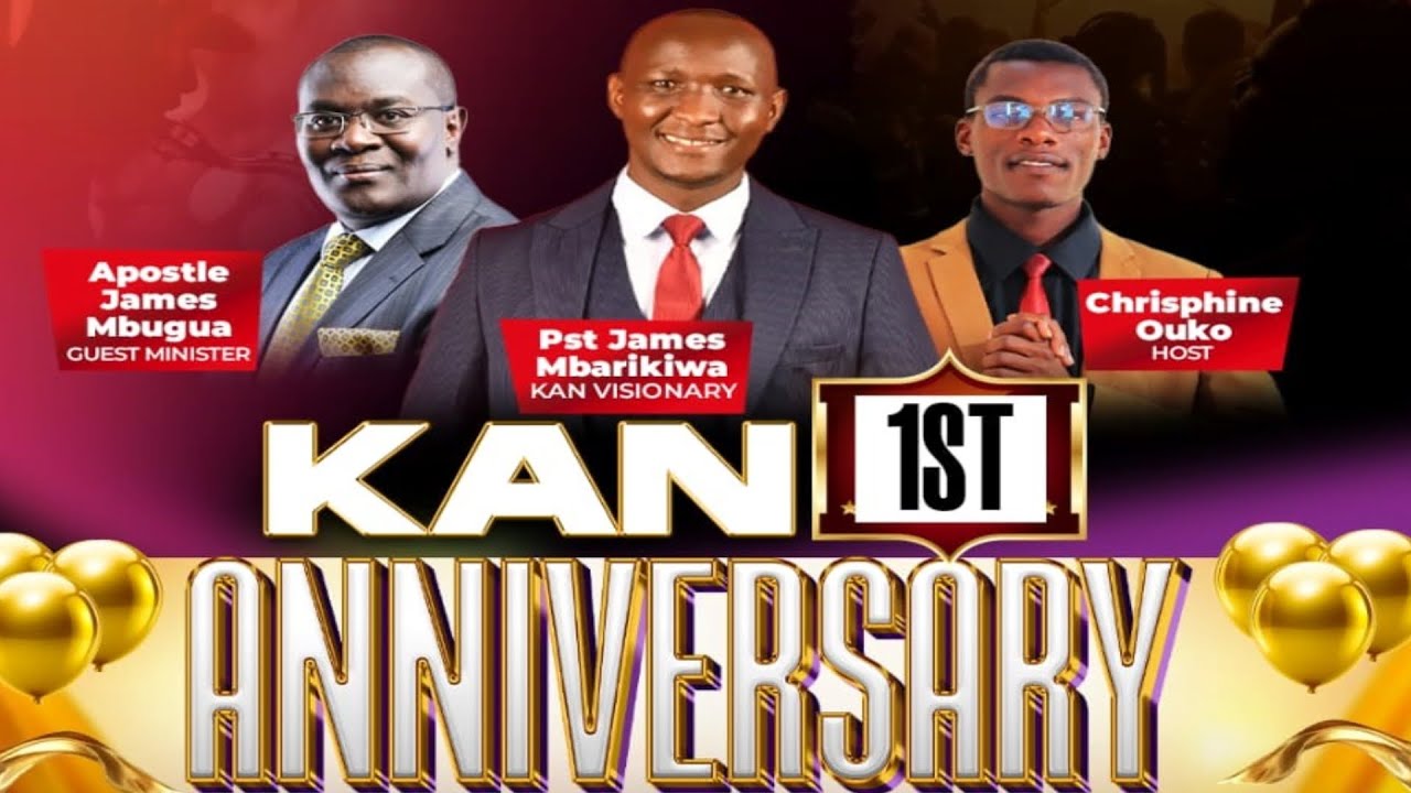 🔴LIVE 1ST KAN ANNIVERSARY AT KCA UNIVERSITY - YouTube