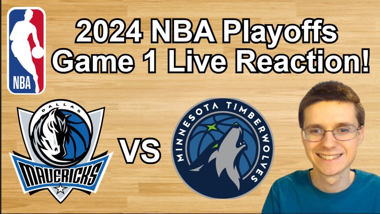 Mavericks vs Timberwolves 2024 NBA Playoffs Game 1 Live Reaction!!! # ...