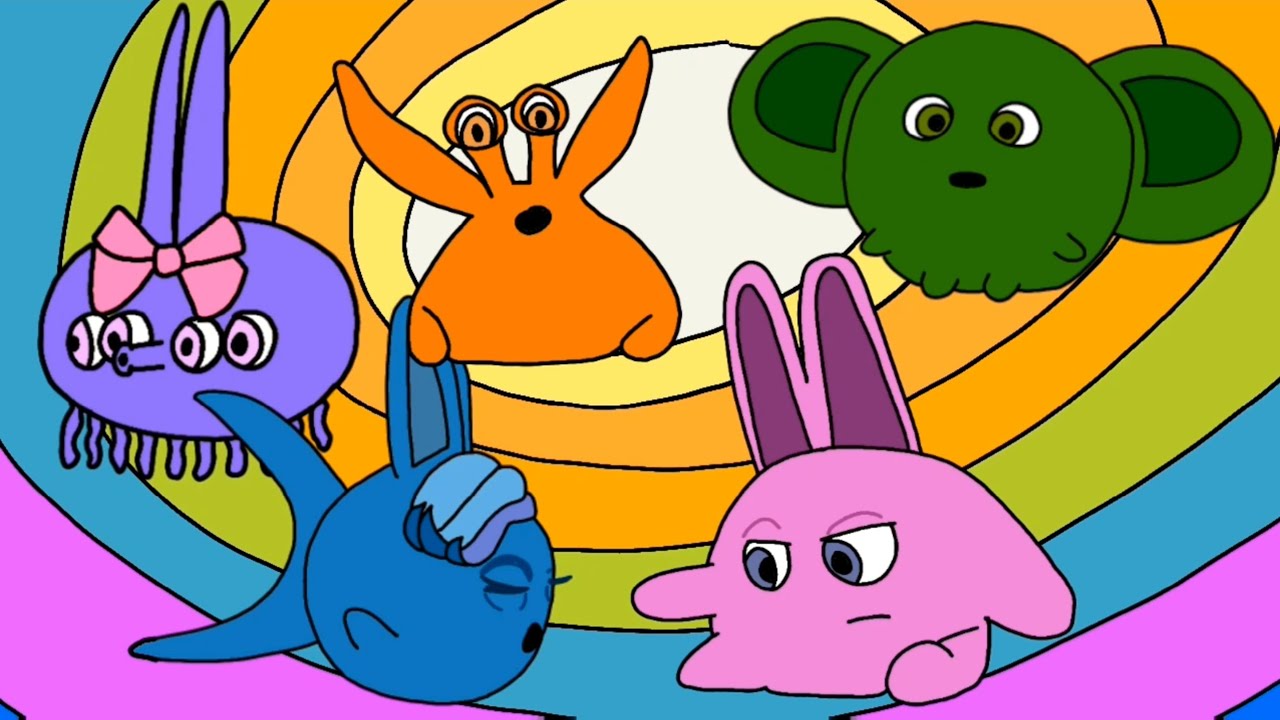 Sunny Bunnies Amazing Special Effects Alien Bunnies Animated Drawing ...