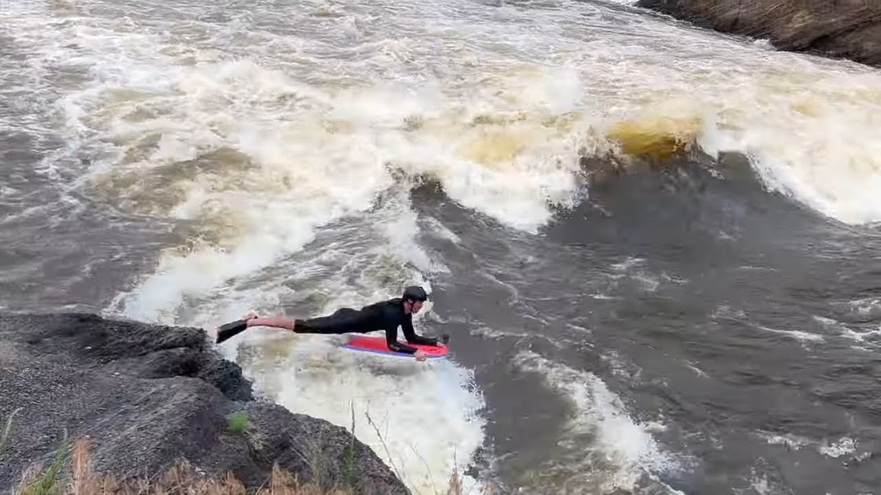 Oklahoma North America's best river wave? #boogie50states - YouTube