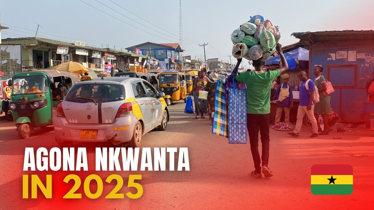 How Agona Nkwanta Looks Like In 2025, Real Life Scenes - YouTube