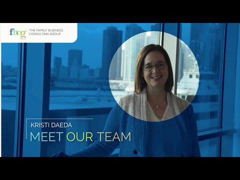 Kristi Daeda | The Family Business Consulting Group - YouTube