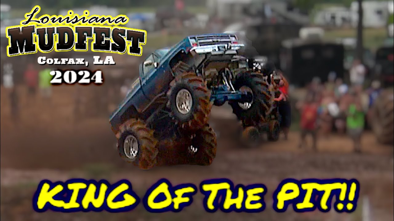 Mega Truck WHEELIES - Louisiana Mud Fest 2024 - YouTube