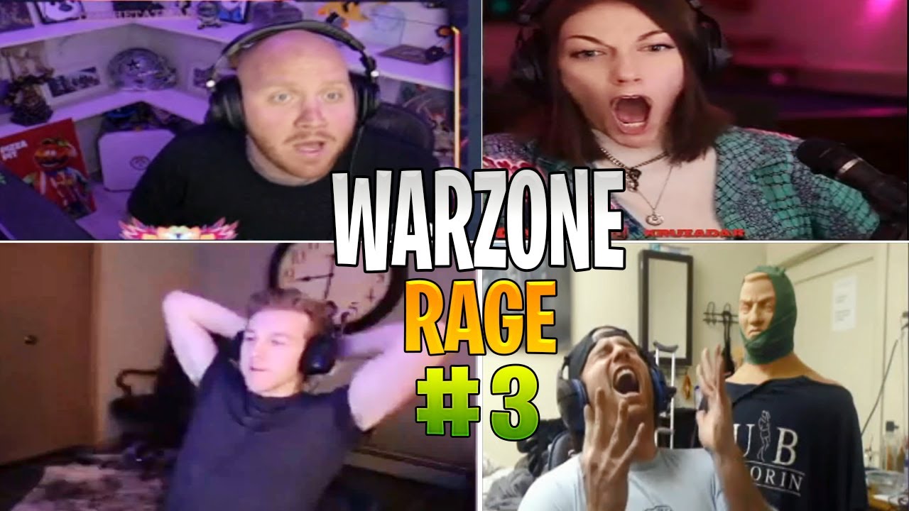 Warzone Twitch Streamers Ultimate Mega Rage compilation #3 - YouTube
