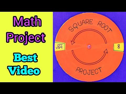 #Maths Working Model #Square root working model #Maths TLM #math ...