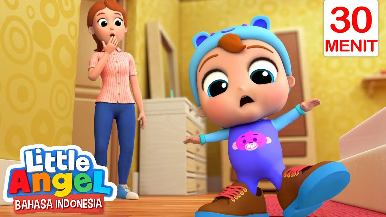 Aku Ingin Menjadi Besar | Little Angel | Kartun Anak Anak | Moonbug ...